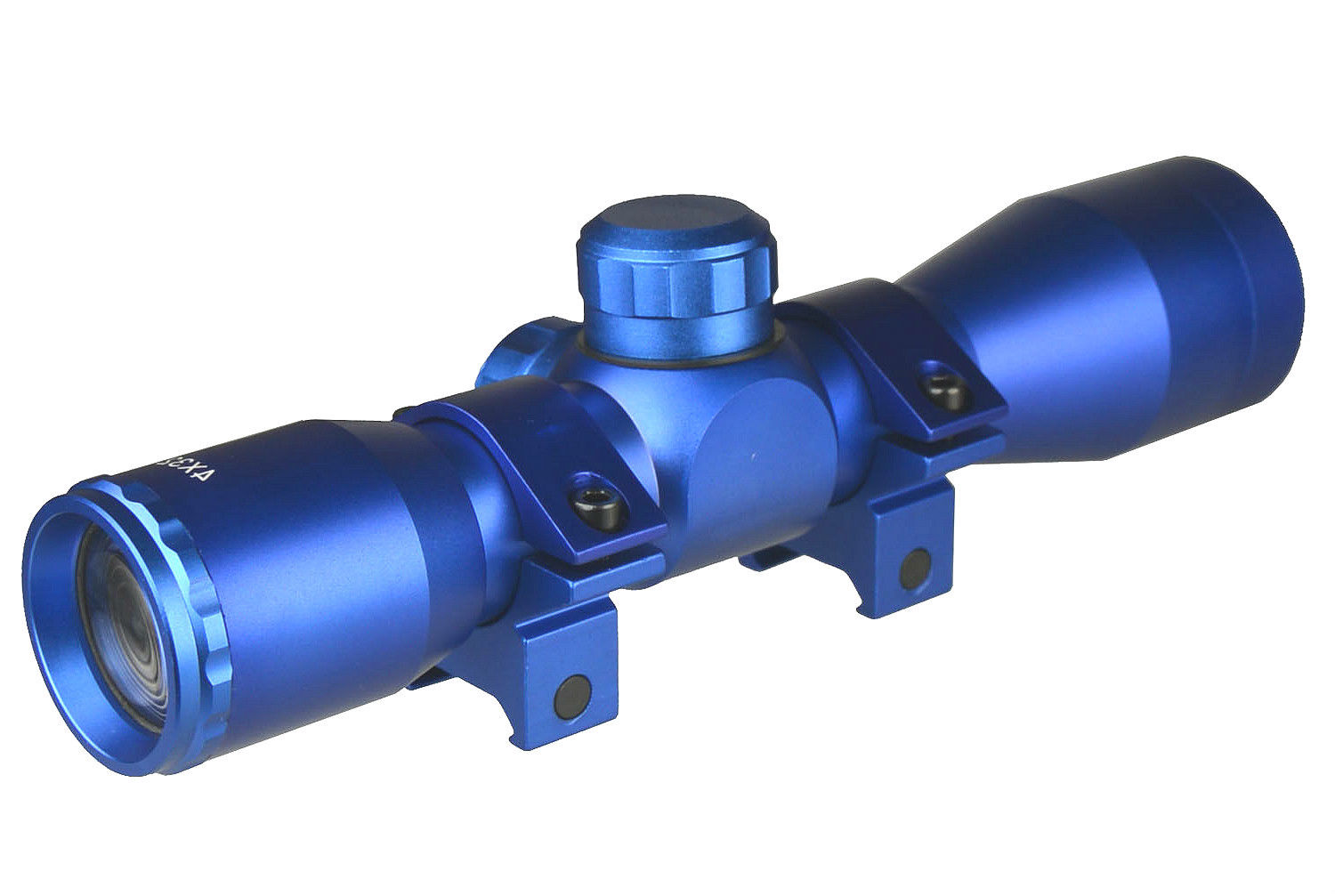 US Anodized Blue Color 4X32 Compact .223 .308 7.62x39 MM Scope Mil With ...